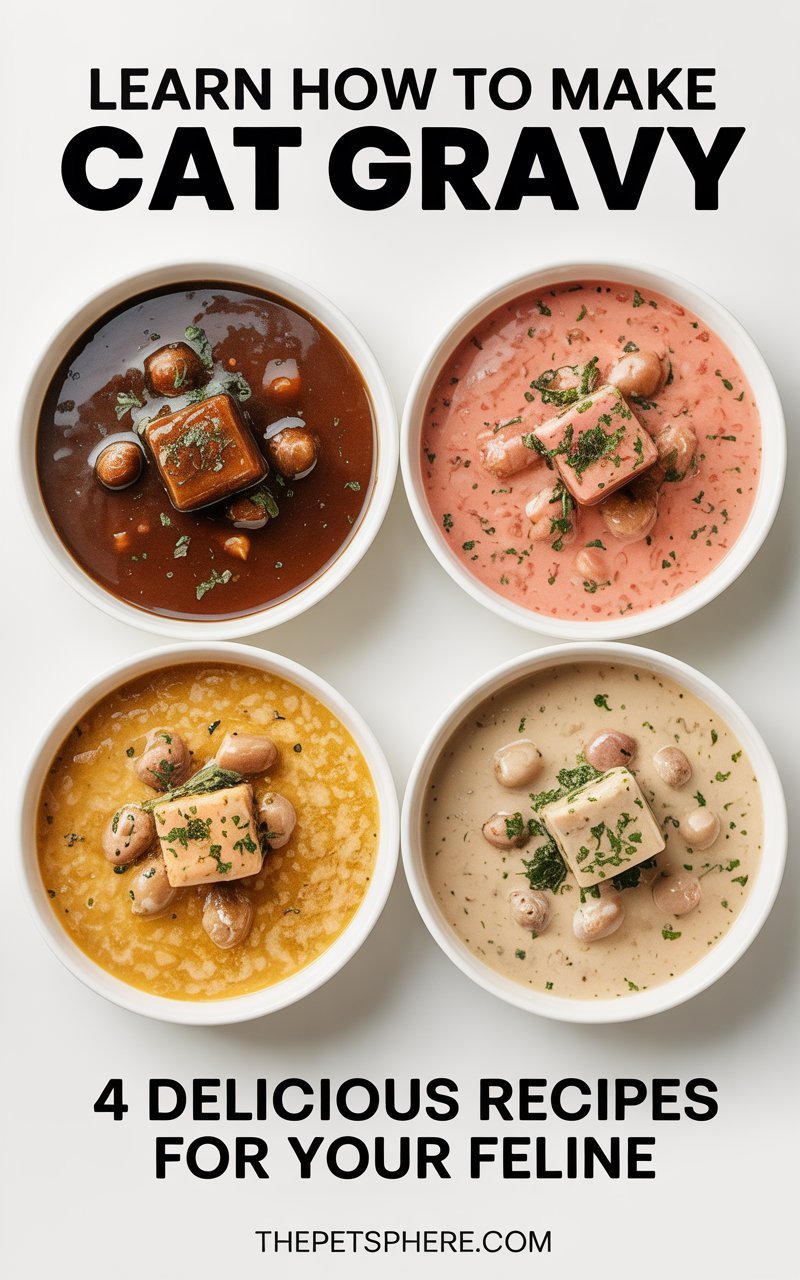 Learn How To Make Cat Gravy – 4 Delicious Recipes for Your Feline ...